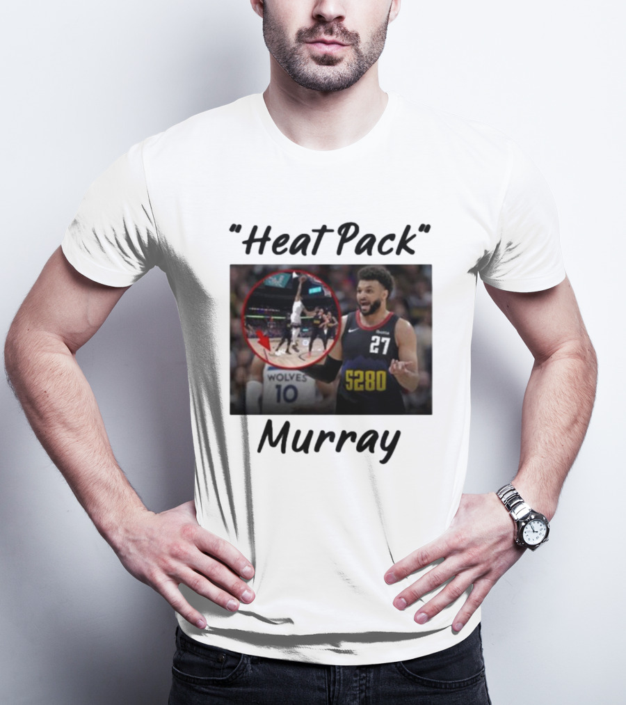 Heat Pack Murray 5280 Wolves 27 Basketball Action T-Shirt