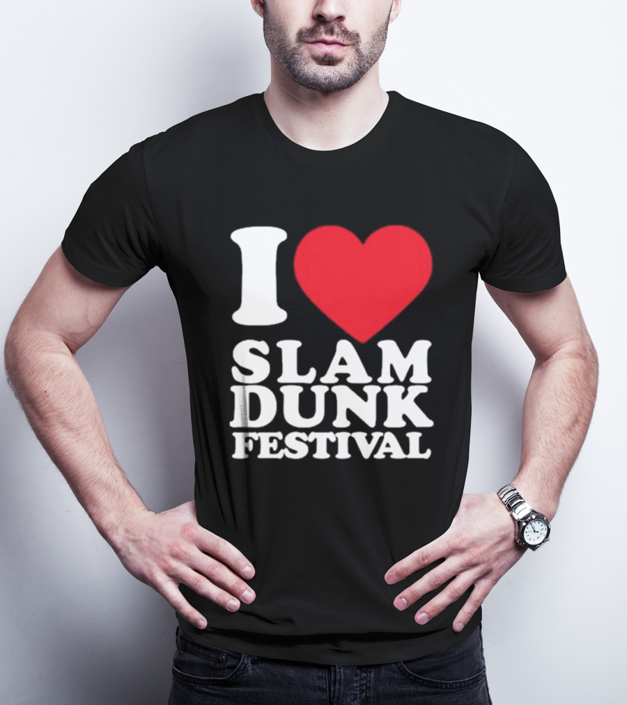 I Heart Slam Dunk Festival T-Shirt