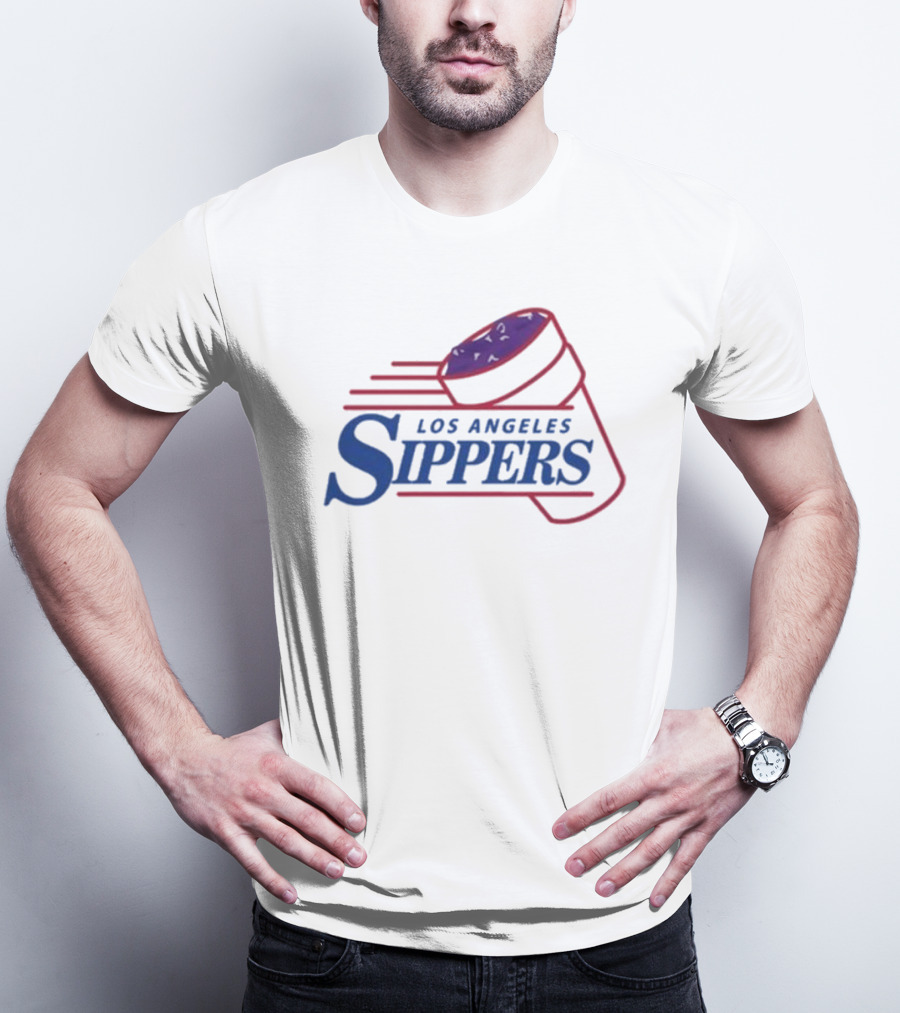 Los Angeles Sippers Drink Cup T-Shirt