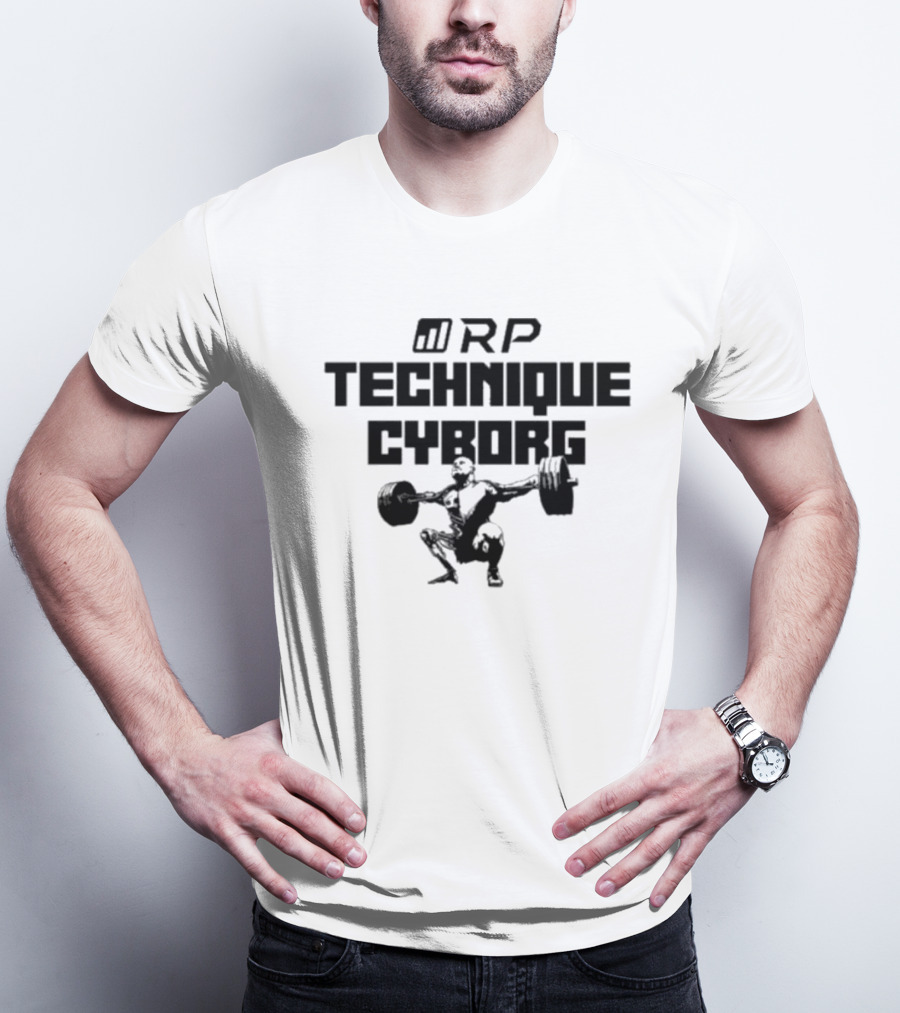 RP Technique Cyborg Squat Lifting T-Shirt