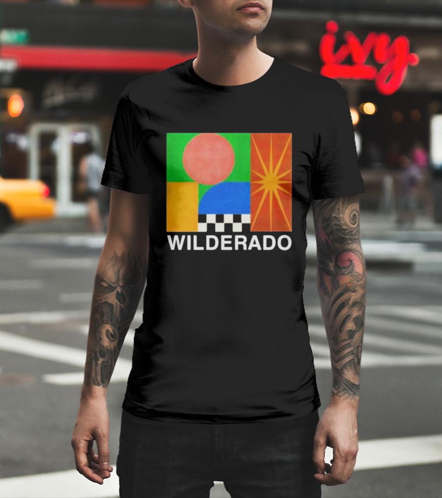 Wilderado Merch Talker Colorful Geometric Abstract T-Shirt