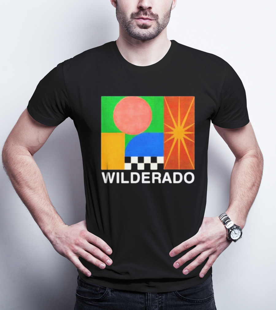 Wilderado Merch Talker Colorful Geometric Abstract T-Shirt