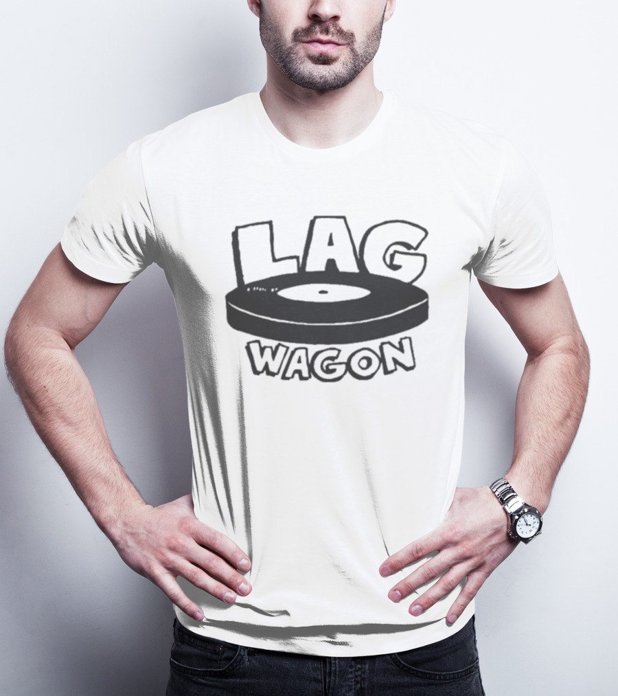 Lagwagon Wagon Vinyl Record T-Shirt
