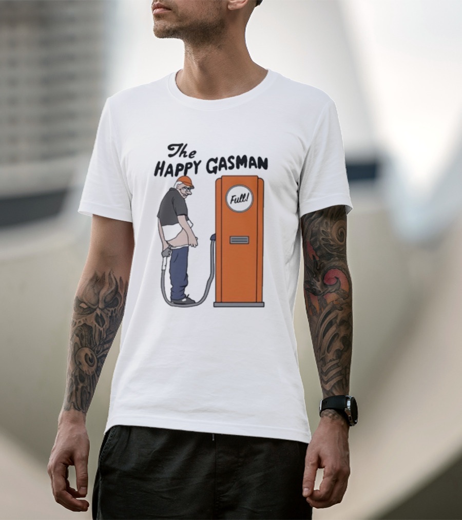 The Happy Gasman Full T-Shirt