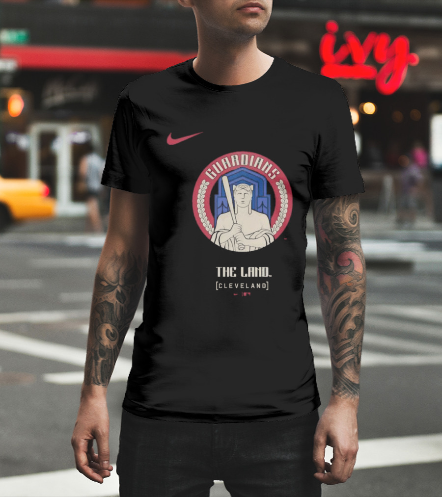 Cleveland Guardians The Land City Connect T-Shirt