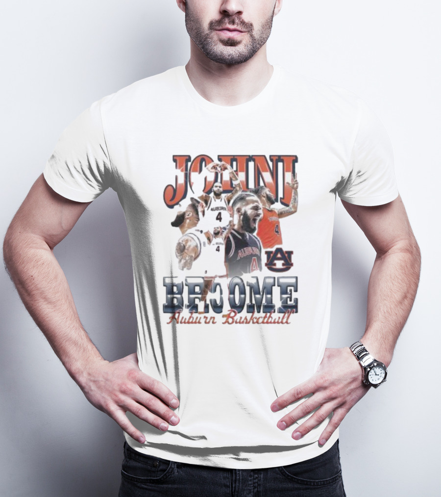 Johni Broome Auburn Basketball Auburn Tigers T-Shirt