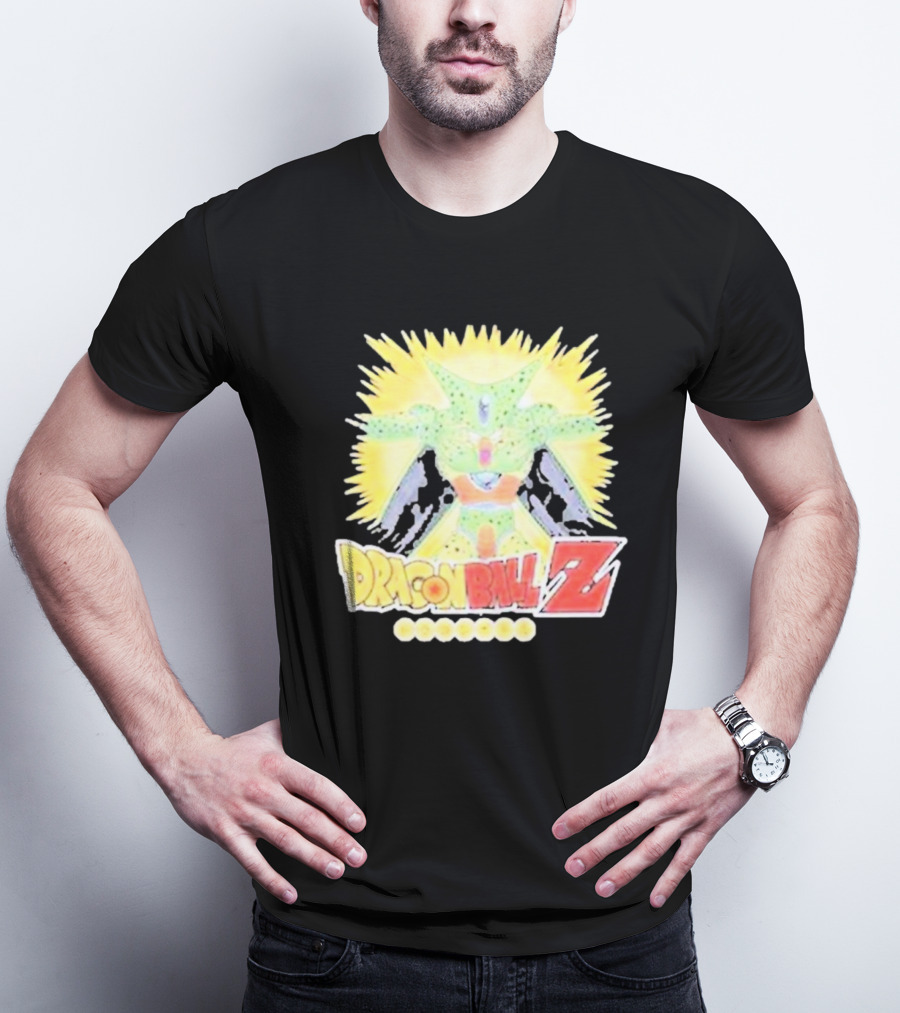 Cell Taiyoken Dragon Ball Z Reflective Power Burst T-Shirt