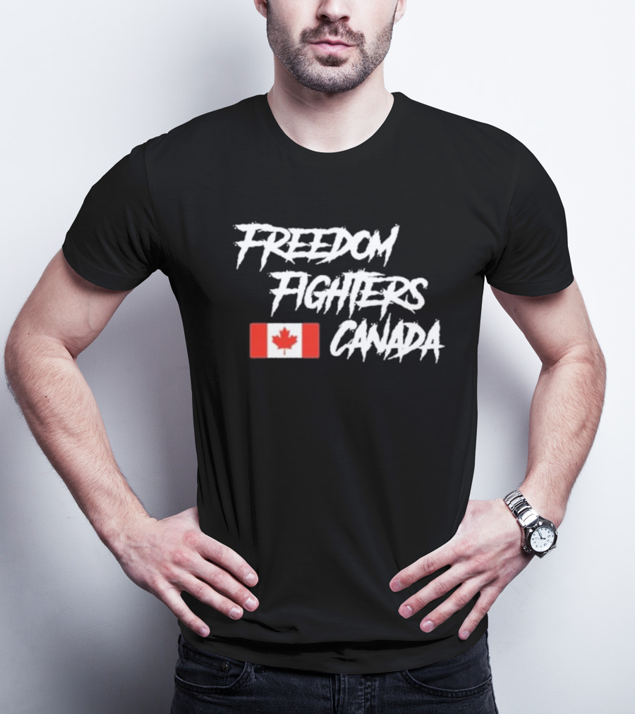 Freedom Fighters Canada Flag T-Shirt