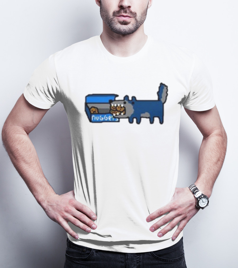 Paint Wolves Nuggets Box T-Shirt