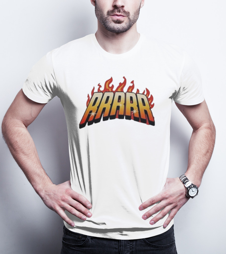 Rrrrrrr Top Slangteez Flames T-Shirt