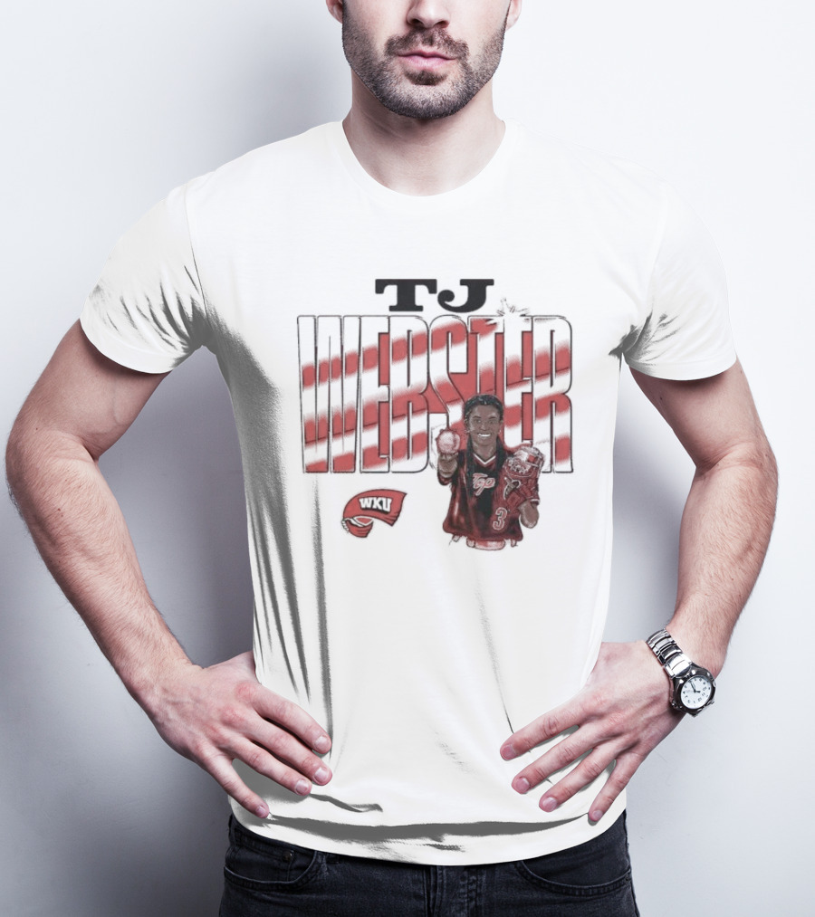 Tj Webster Western Kentucky WKU Player T-Shirt