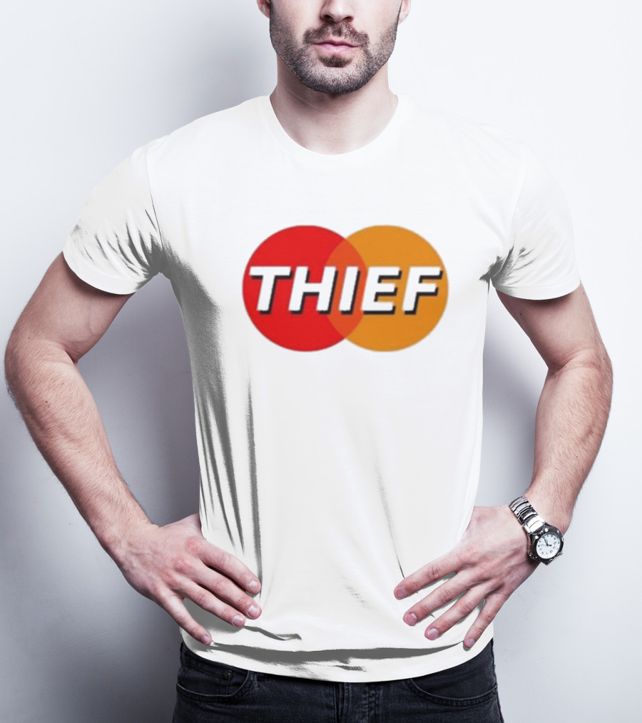THIEF Logo Parody Mastercard T-Shirt