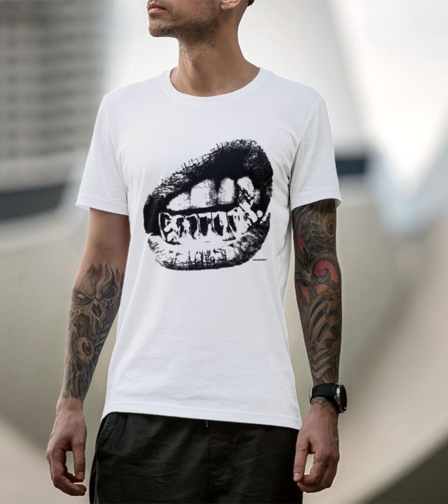 Wally1k Fang Mouth Sketch T-Shirt