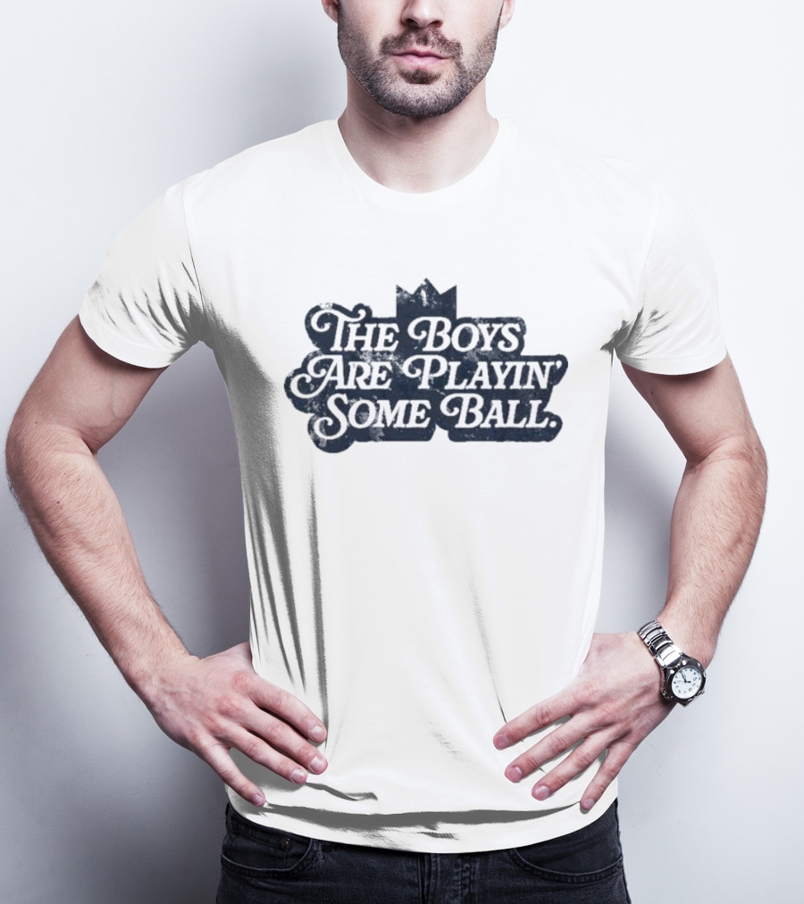 The Boys Are Playin' Some Ball Kansas City Crown Sports Enthusiast T-Shirt