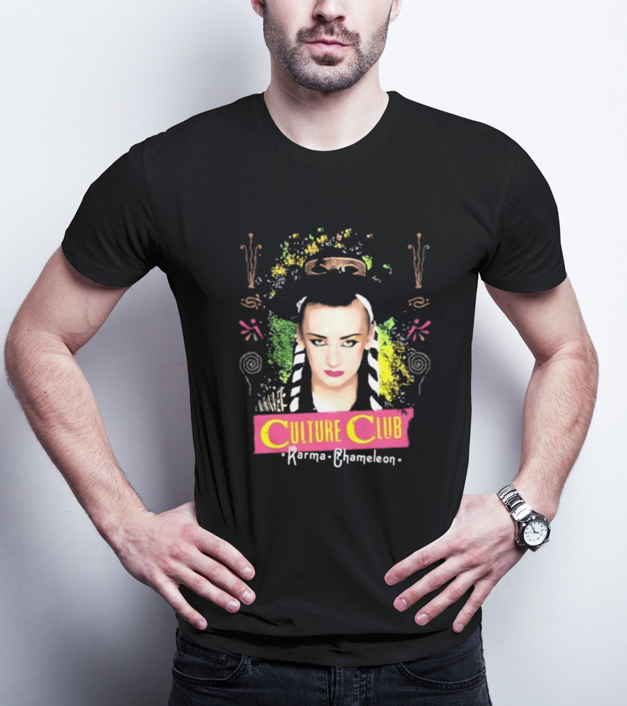 Culture Club Karma Chameleon Boy George T-Shirt