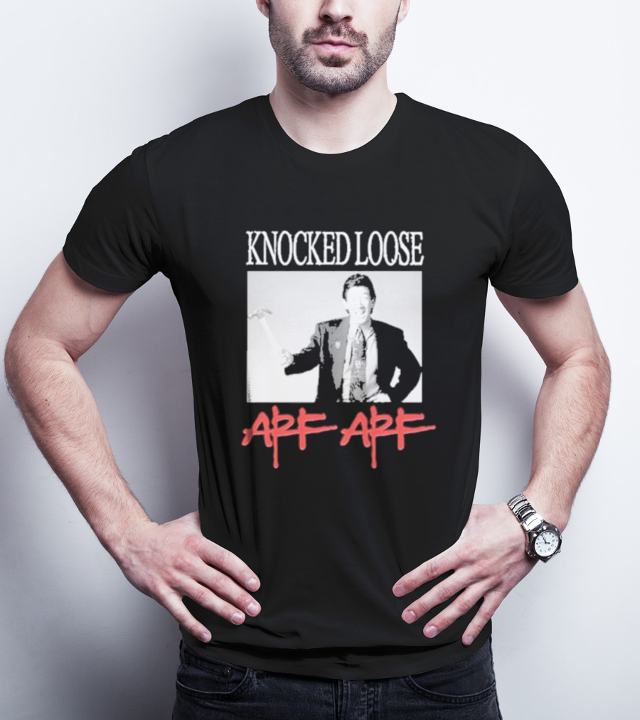 Knocked Loose Arf Arf Hammer Iconic Character T-Shirt
