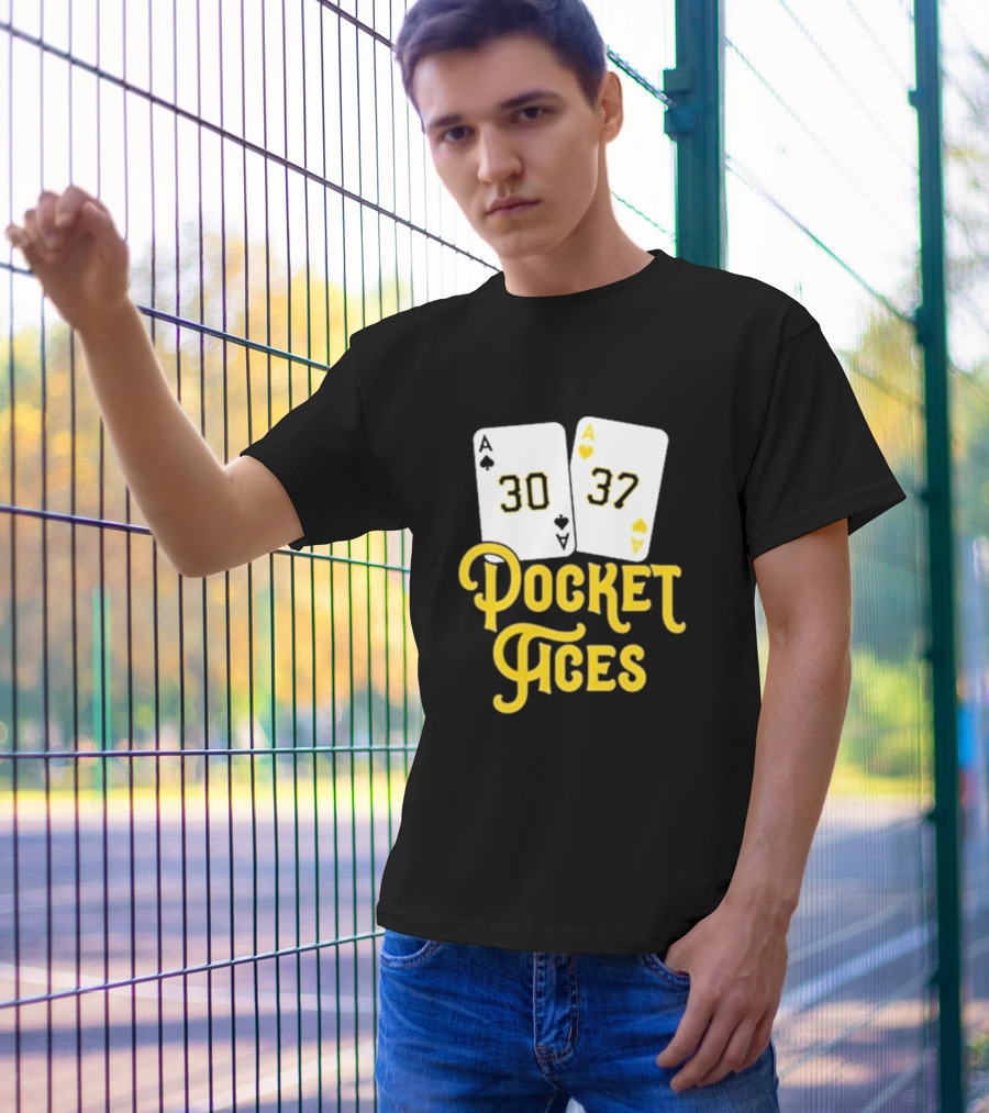 Pocket Aces 30 37 Playing Cards T-Shirt