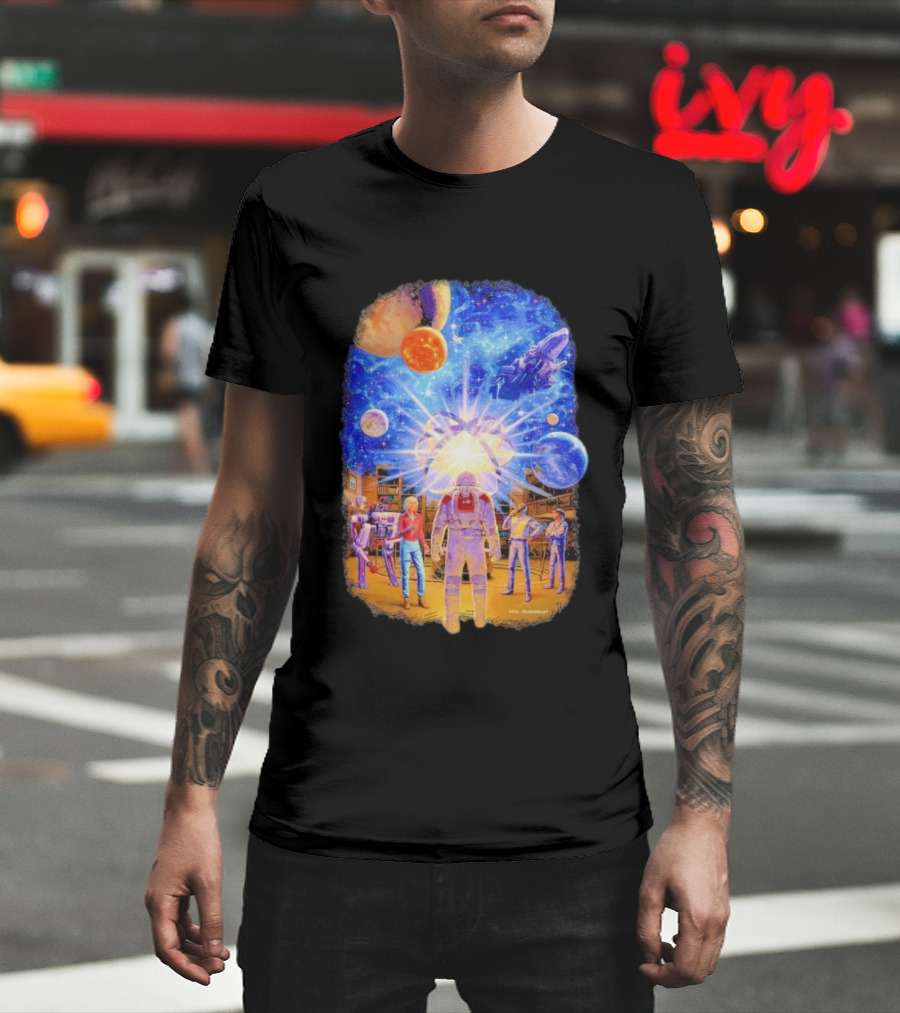 Starfield Secrets Astronaut Adventure Greg Hildebrandt Space Exploration Planets Universe T-Shirt
