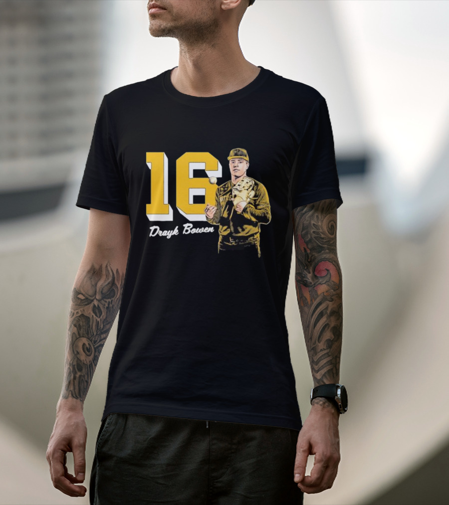 Drayk Bowen #16 Notre Dame Baseball Player Legends T-Shirt
