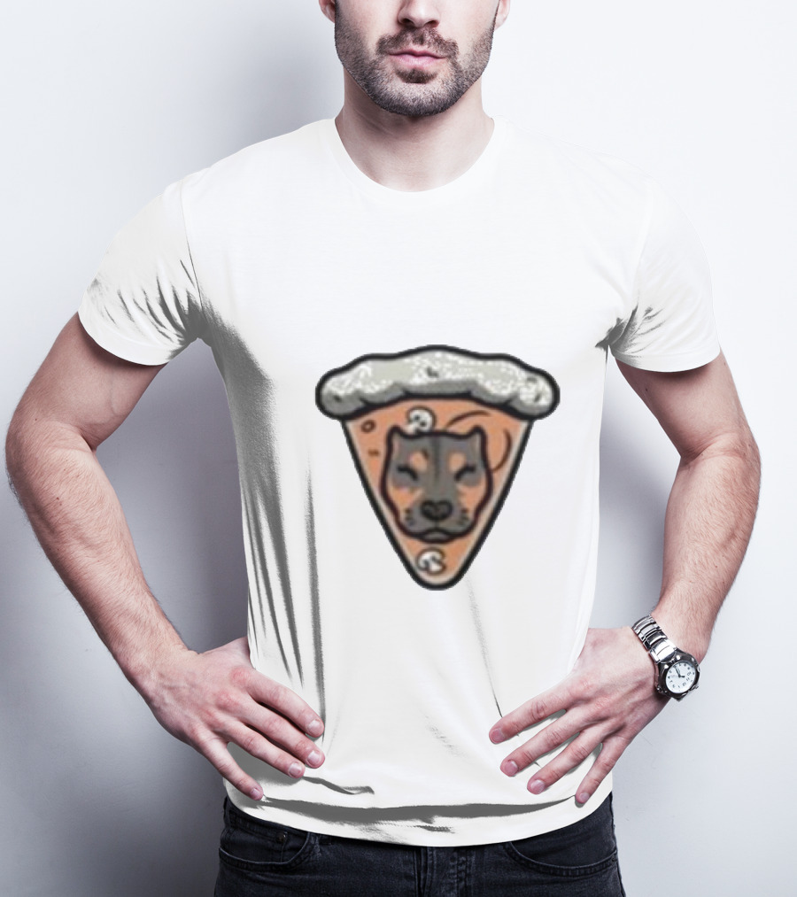 Miss Peaches X Bodoggos Pizza Dog Slice T-Shirt