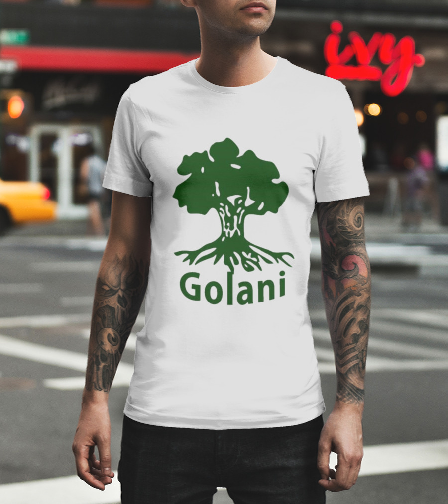 Golani Green Tree Emblem T-Shirt