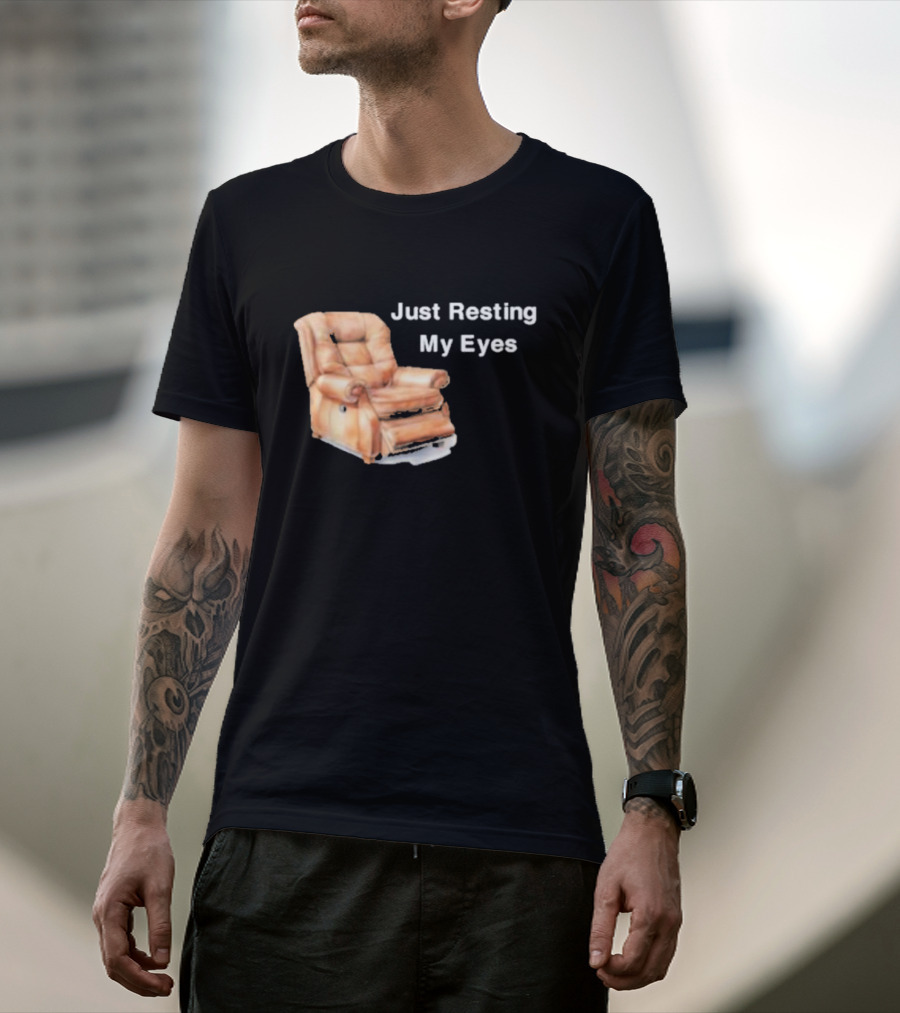 Just Resting My Eyes Power Nap Recliner Chair T-Shirt