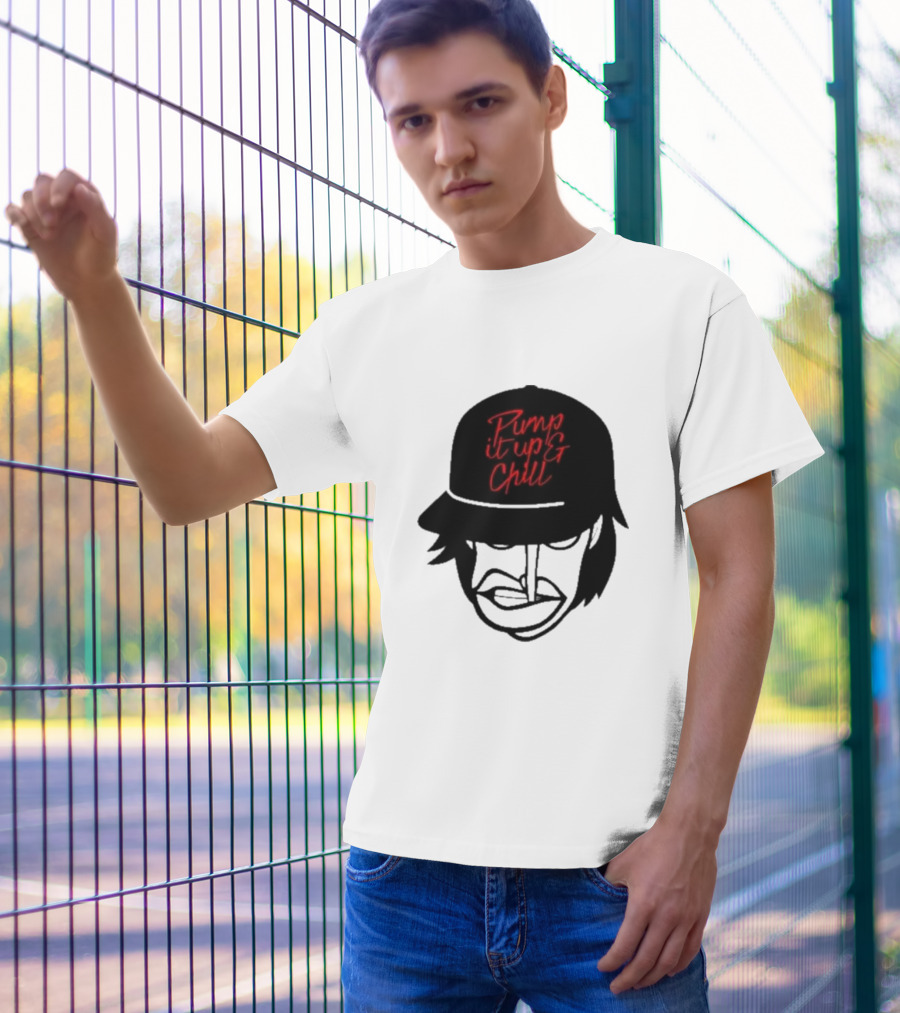 Pump It Up And Chill Beatboxer Hat And Face T-Shirt