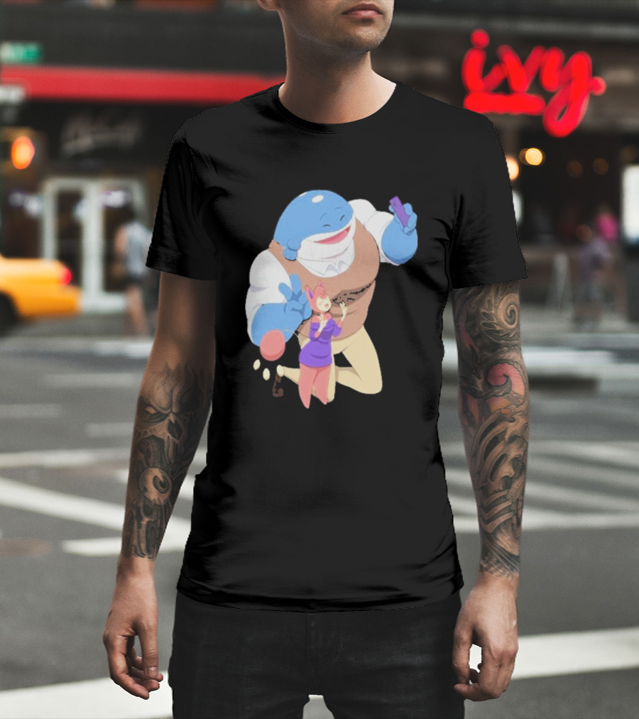 Skitty And Wailord Selfie Adventure Time T-Shirt