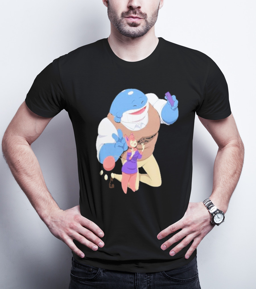 Skitty And Wailord Selfie Adventure Time T-Shirt