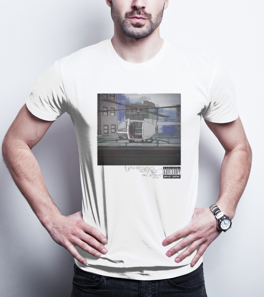 DJ Spits Gkmc Spit F3v3r Helicopter Explicit Content T-Shirt