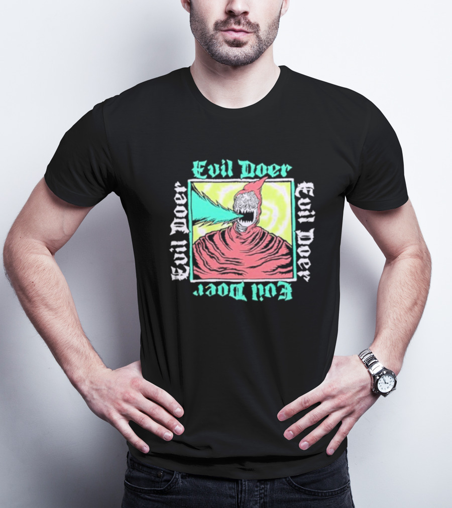 Evil Doer Creepy Monster Illustration June T-Shirt