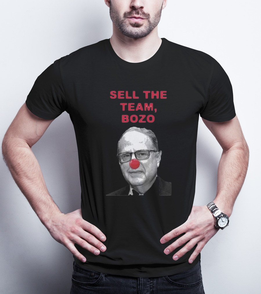 Sell The Team Bozo Red Nose Satire T-Shirt