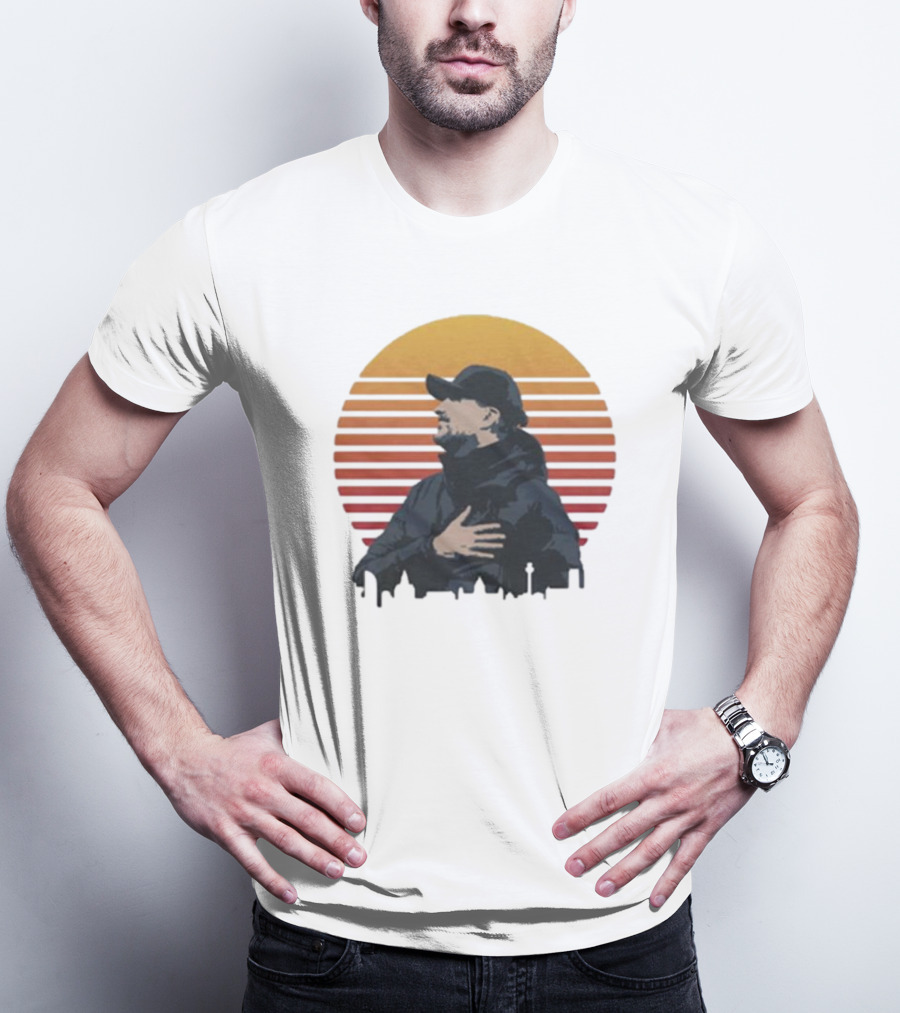 Liverpool Jürgen Klopp Thank You For The Memories Sunset T-Shirt
