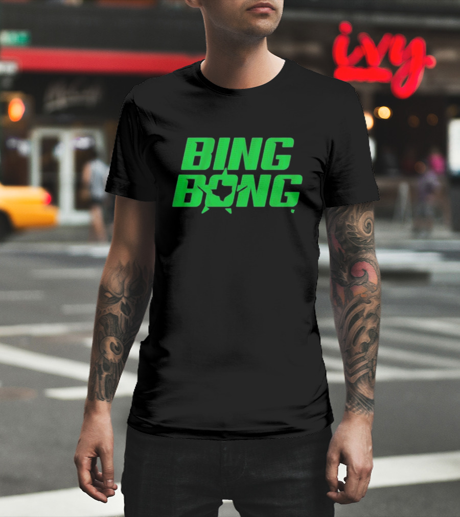 Dallas Stars Hockey Bing Bong Texas T-Shirt