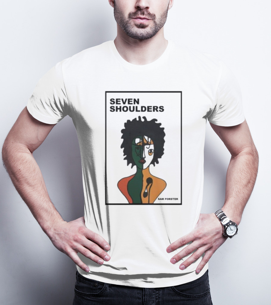 Seven Shoulders Sam Forster Afrocentric Abstract T-Shirt