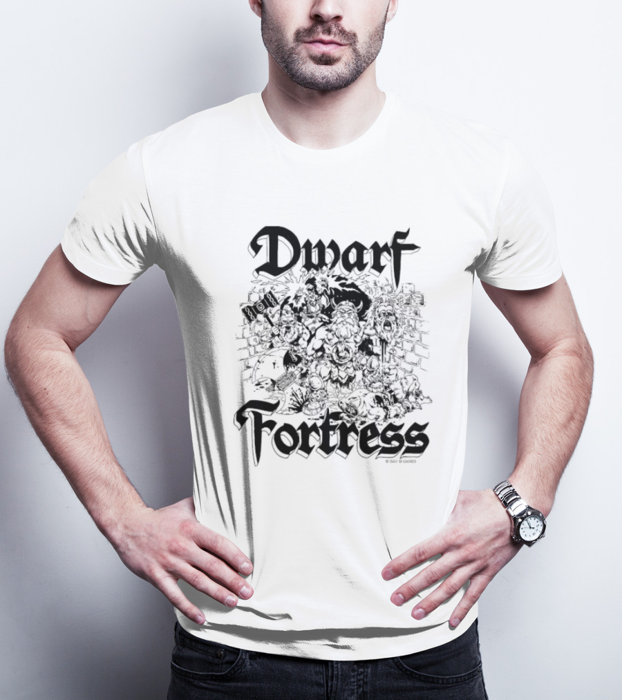 Dwarf Fortress Necromancer’s Tower Bay 12 Games T-Shirt