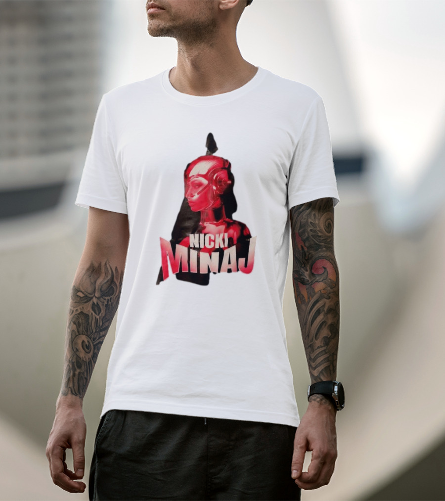 Nicki Minaj Red Robot Futuristic T-Shirt