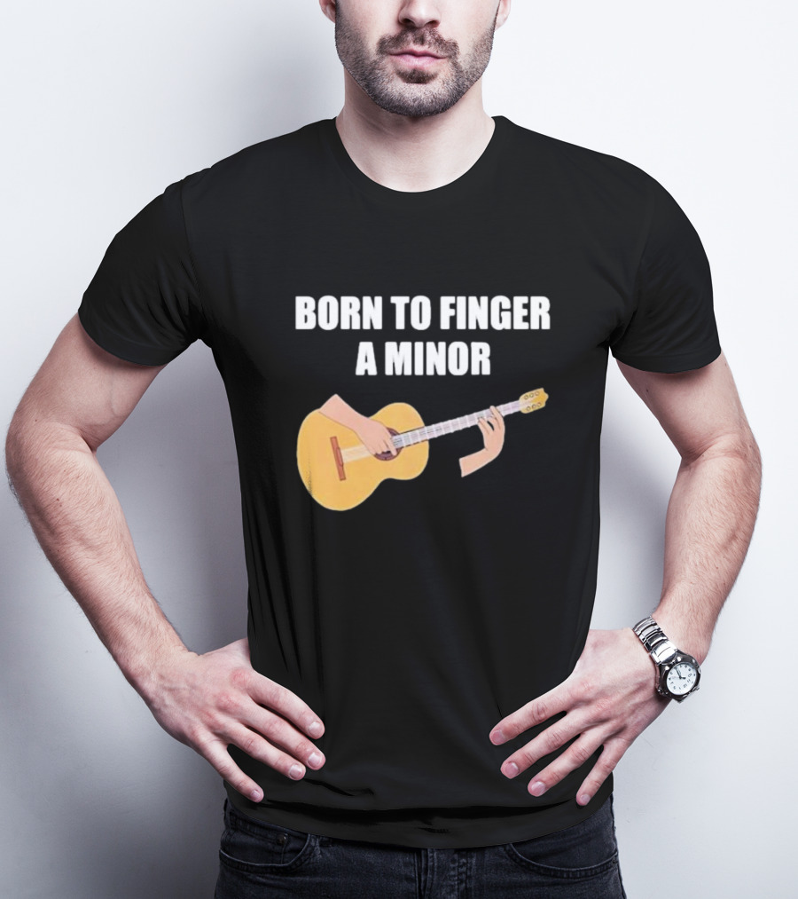 Born To Play A Minor Guitar Chord T-Shirt