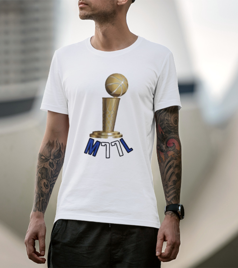 Dallas Mavericks Luka Doncic 77 M77l Basketball Trophy T-Shirt