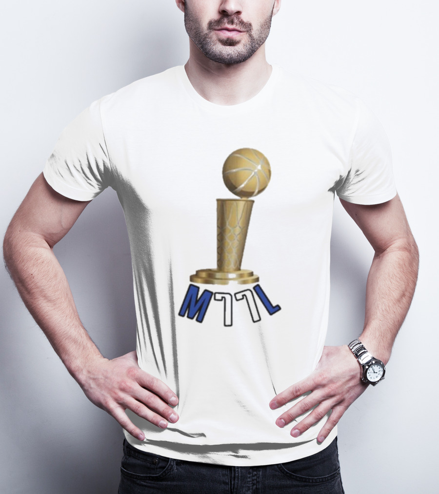 Dallas Mavericks Luka Doncic 77 M77l Basketball Trophy T-Shirt