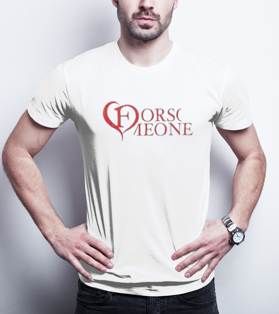 For Someone Heart Red Letter T-Shirt