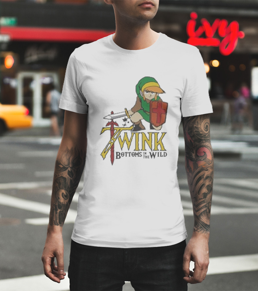 Twink Bottoms In The Wild Legend Of Zelda T-Shirt