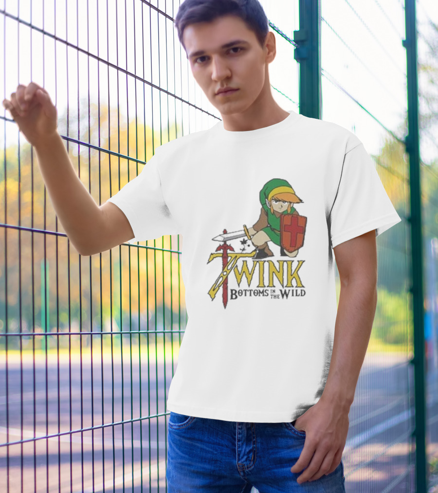 Twink Bottoms In The Wild Legend Of Zelda T-Shirt
