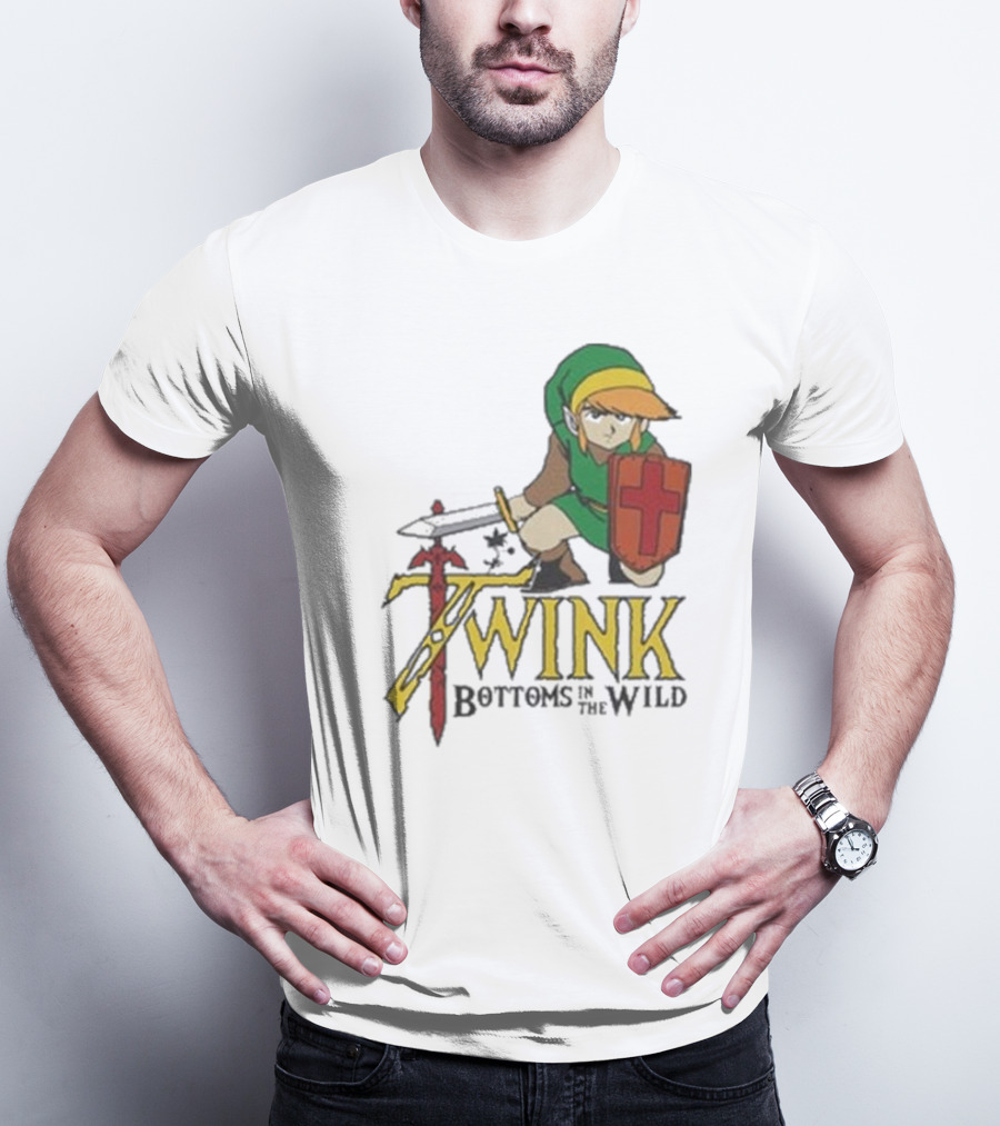 Twink Bottoms In The Wild Legend Of Zelda T-Shirt