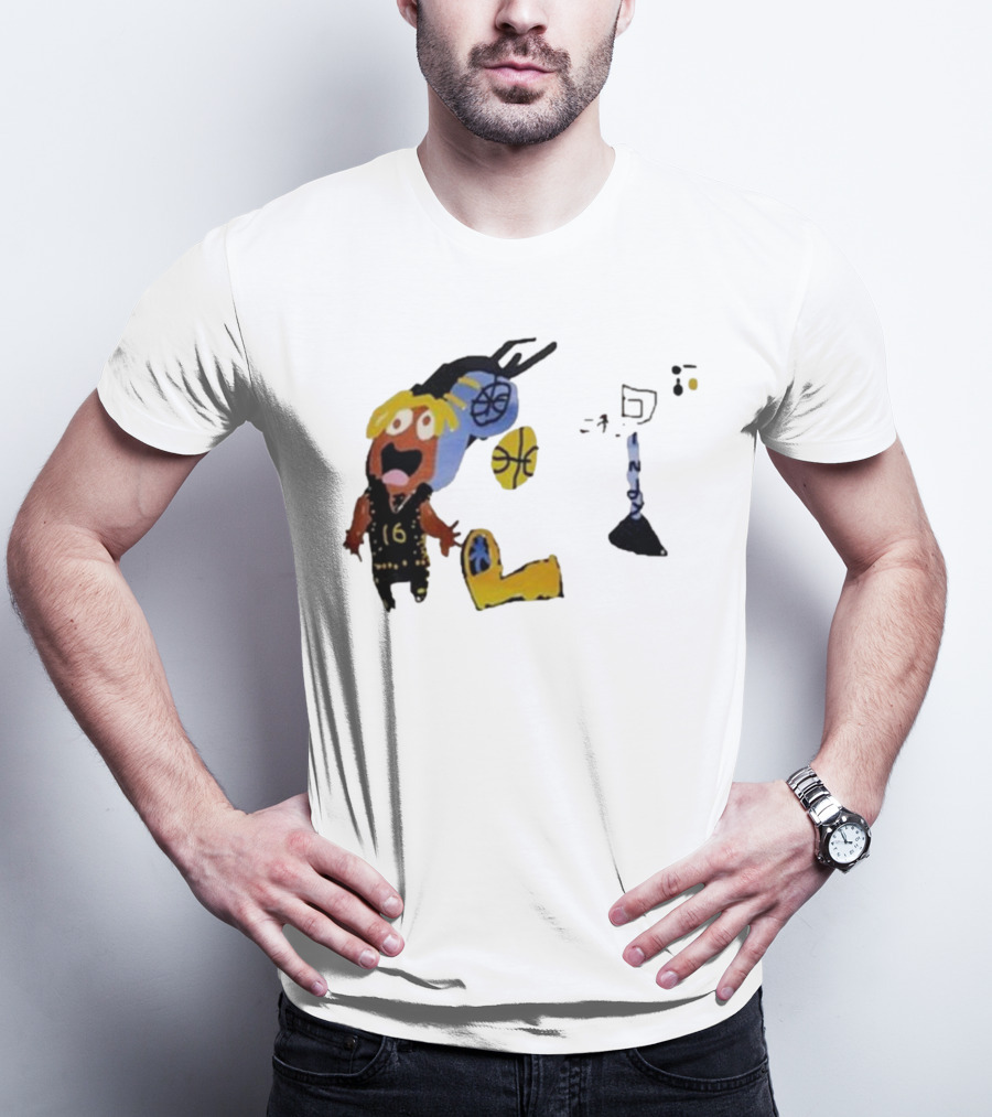 Tyrese Haliburton James Johnson Son Basketball Cartoon T-Shirt