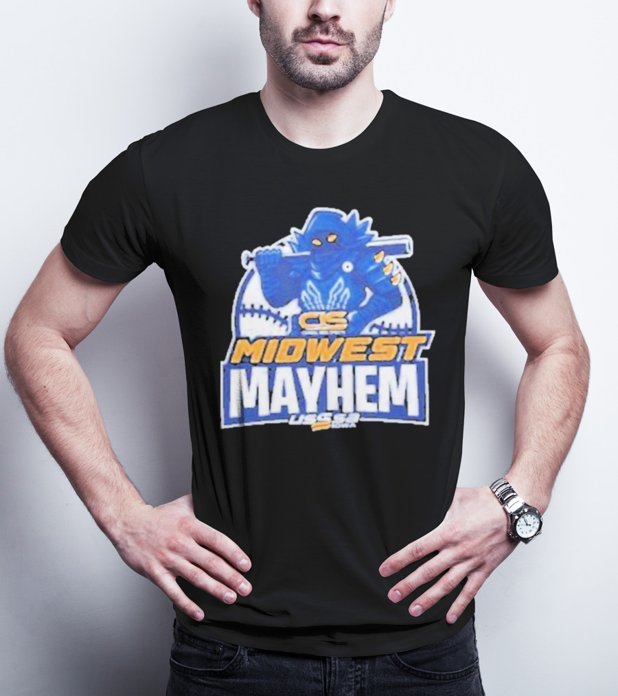 CS Midwest Mayhem USSSA Iowa Baseball T-Shirt