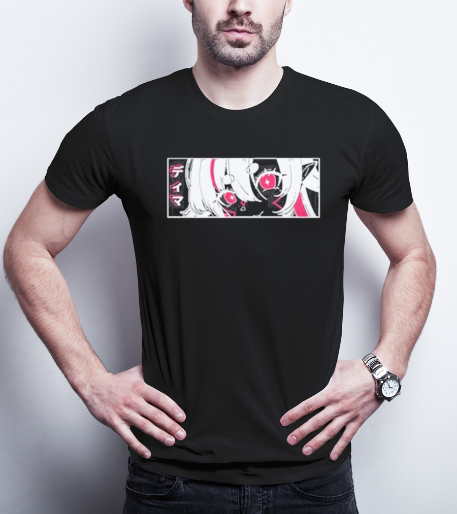 Uwumarket Dimatheduchess Primordial Anime Eyes Aesthetic T-Shirt