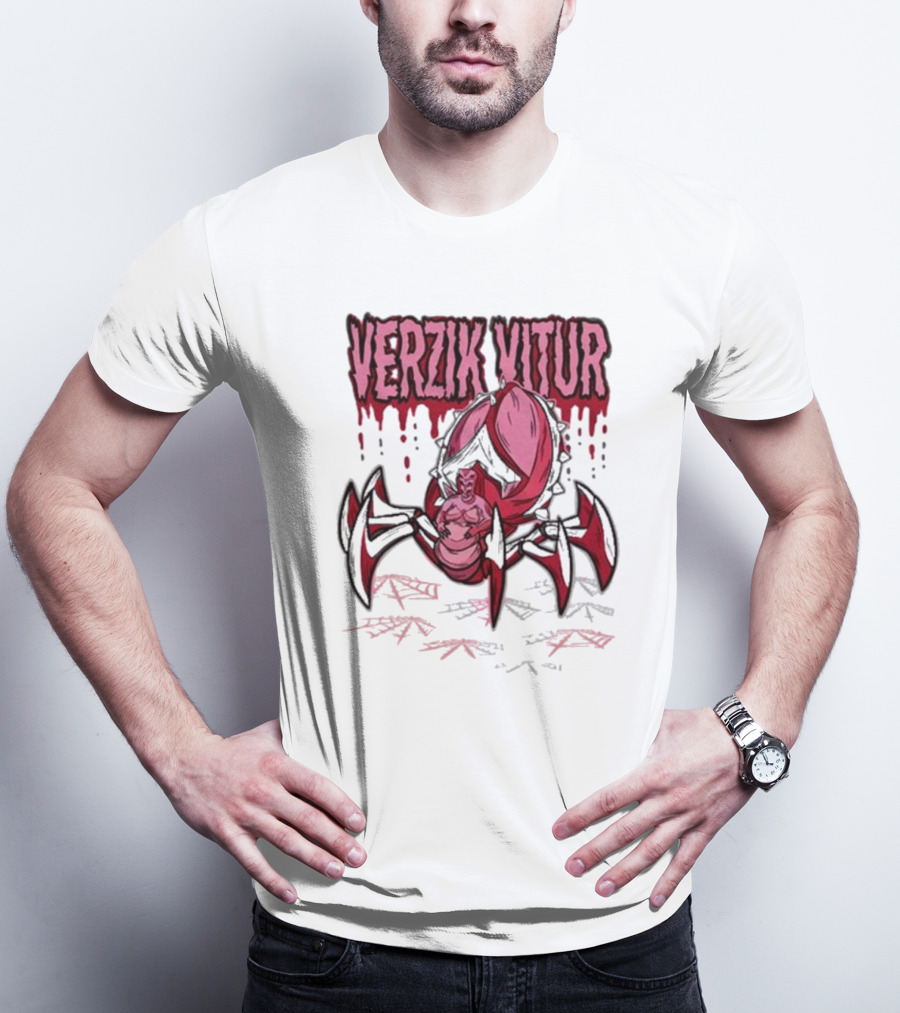 Valentine Verzik Vitur Arachnid Warrior Gaming T-Shirt