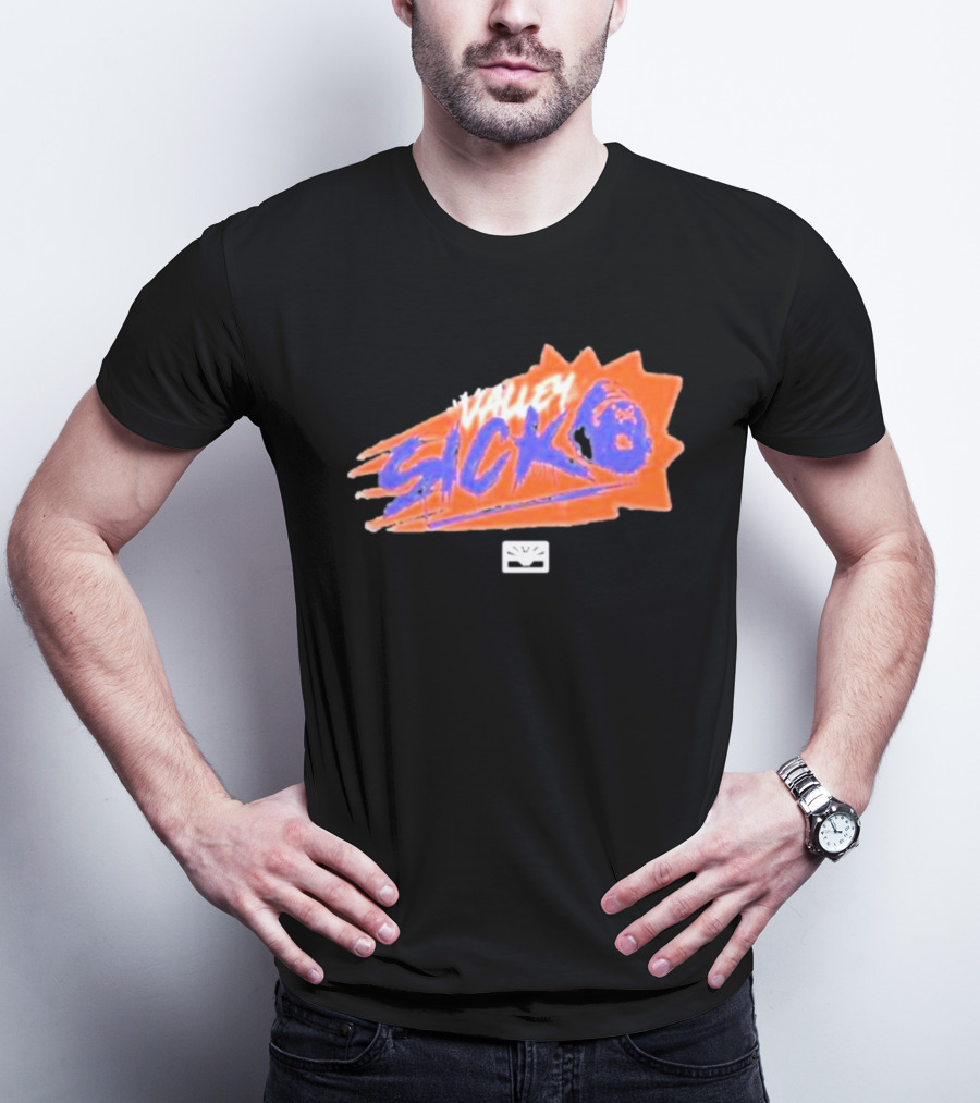 Valley Sicko Purple Starburst T-Shirt