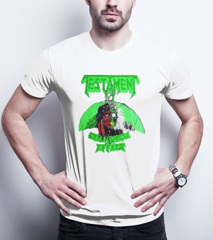 TESTAMENT Greenhouse Effect 1989 T-Shirt